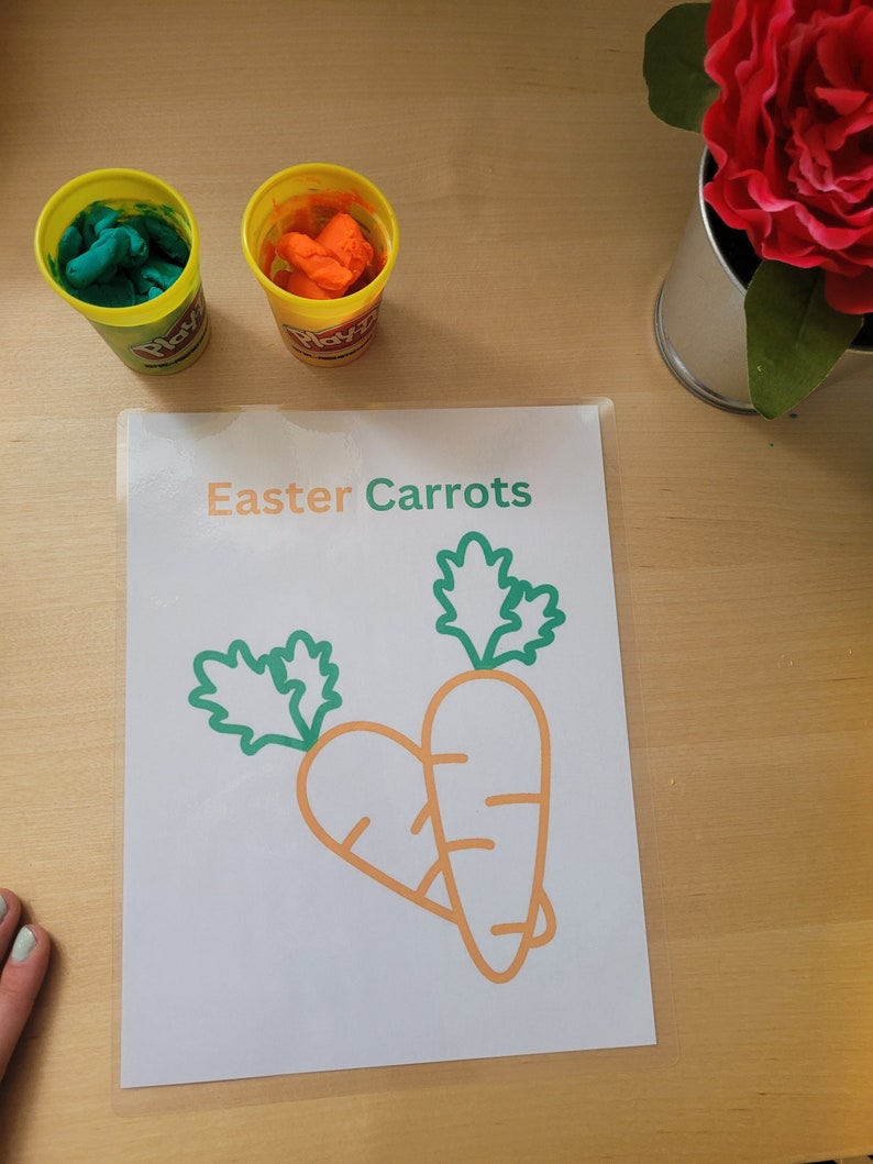 Play Doh Activity Mats, Playdough Mats, Preschool Printable Play Doh ...