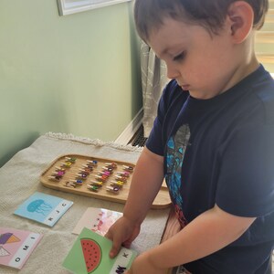 Phonics Cards, Summer Clip Cards, Summer Phonics Cards, Toddler ...