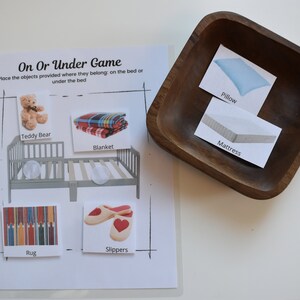 Printable Montessori-inspired Preschool Educational Worksheet | Etsy