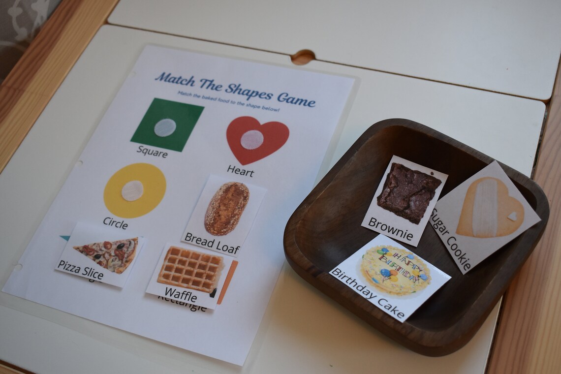 Printable Montessori-inspired Preschool Educational Worksheet | Etsy