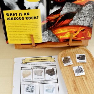Printable Rock Match Game, Busy Book Page, Activities for Preschoolers ...