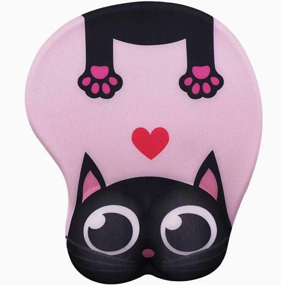 Adorable Pet Animal Mouse Pad 3D Wrist Rest Cat Dog Animal - Etsy UK