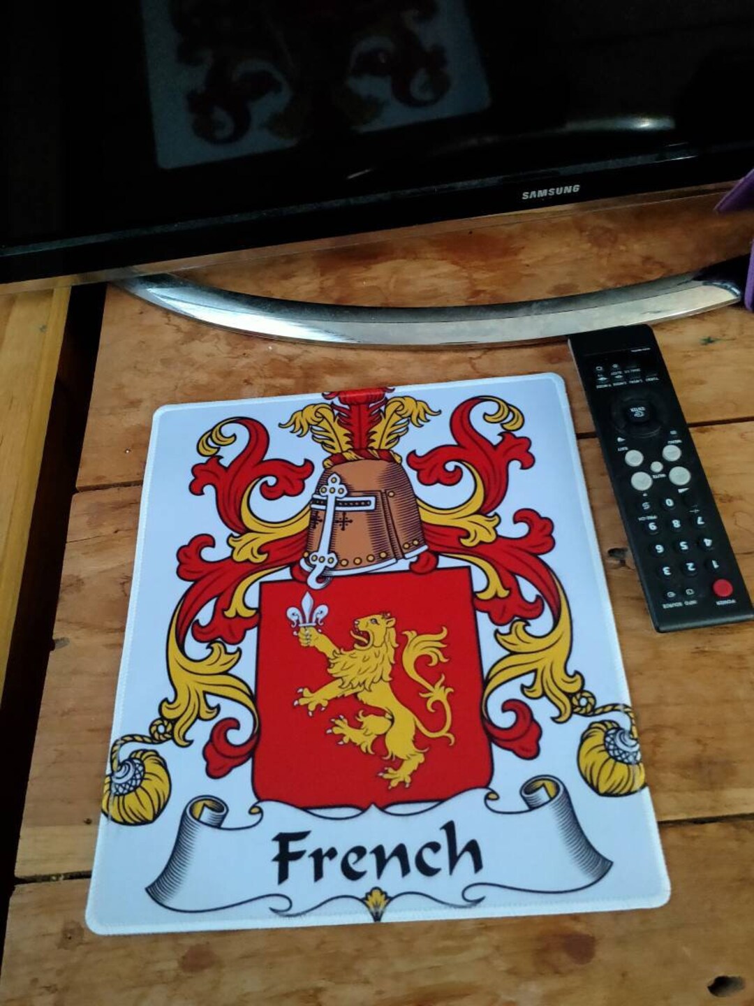 Custom Printed Your Very Own Family Crest Coat of Arms Computer and ...