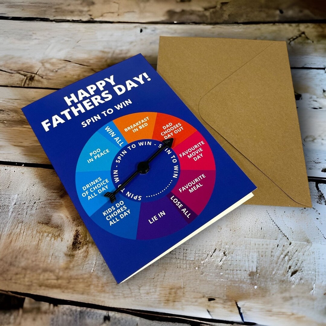 Fathers Day Card, Father's Day, Greeting Card for Dad, Happy Father's ...