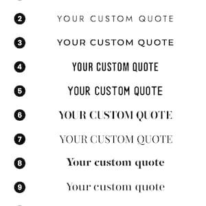 Custom Quote Print, Custom Text Print, Custom Quote, Quote Wall Art ...