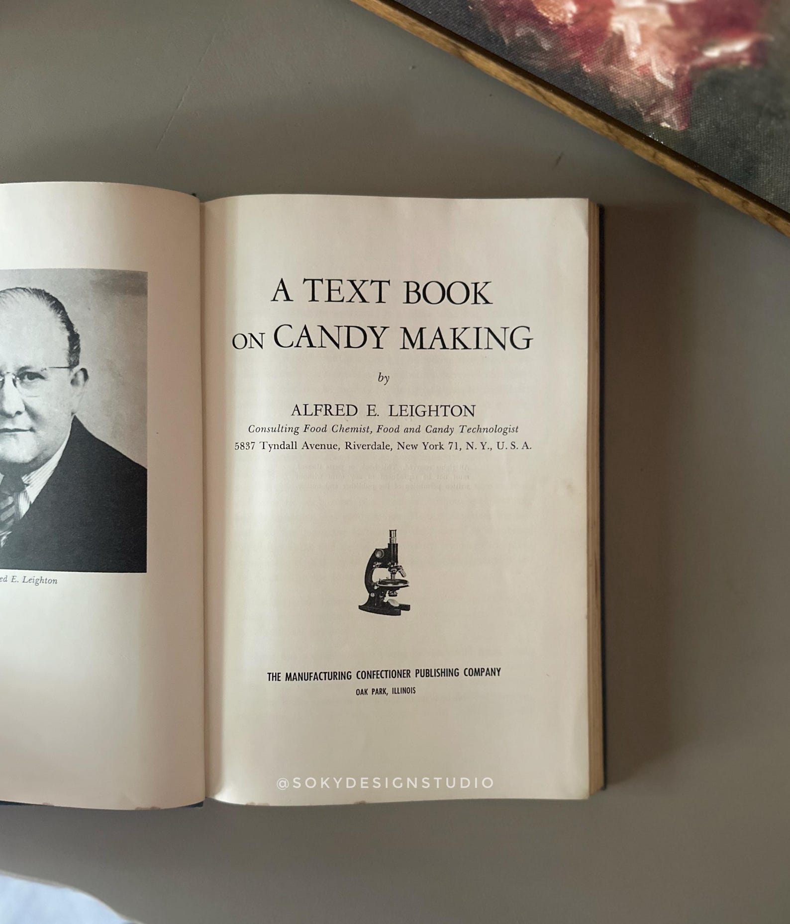Vintage Candy Making Book – Alfred E. Leighton – Food Chemist Textbook ...