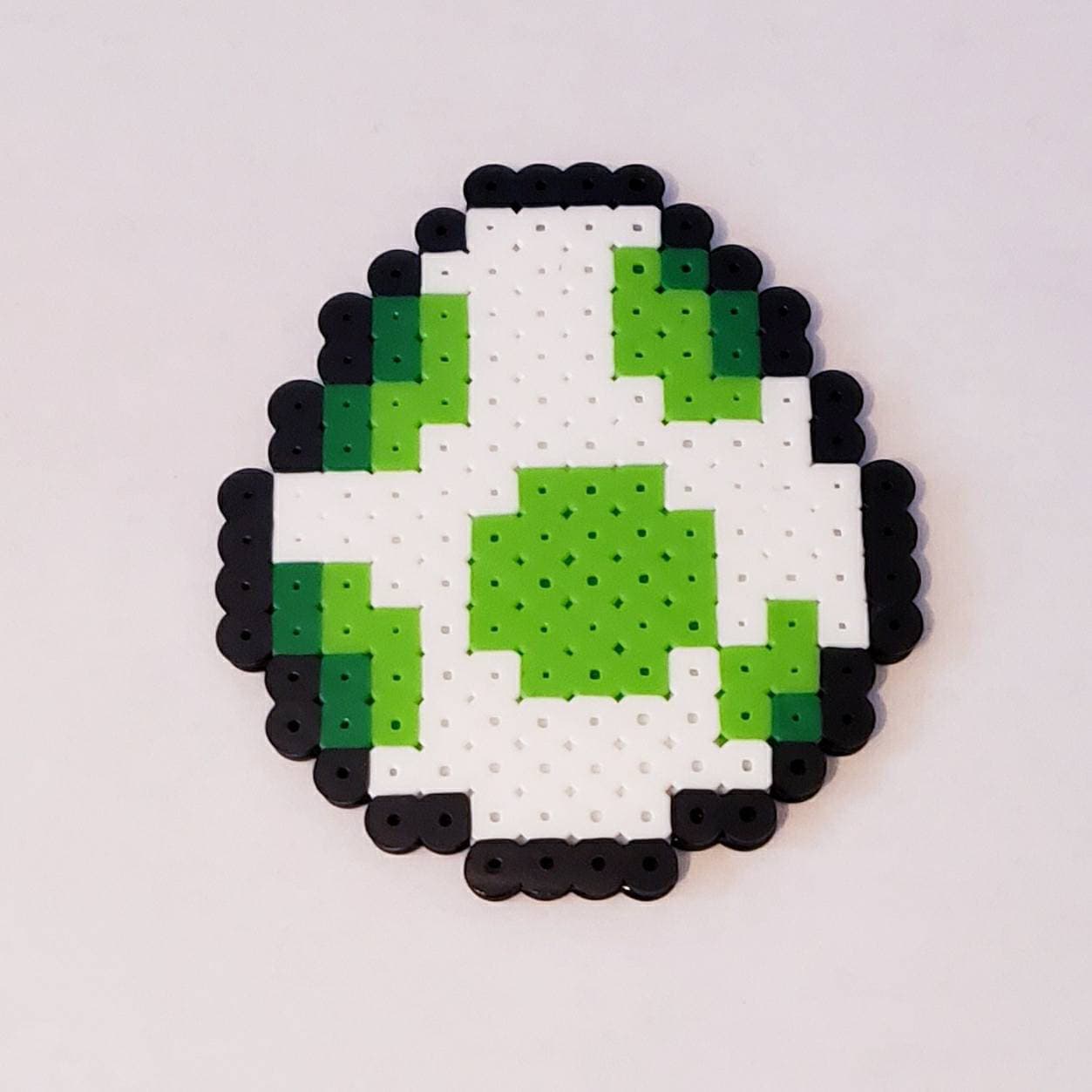 Yoshi Perler Beads/ Yoshi 8-bit/ Yoshi Egg/ Yoshi Face/ Yoshi | Etsy