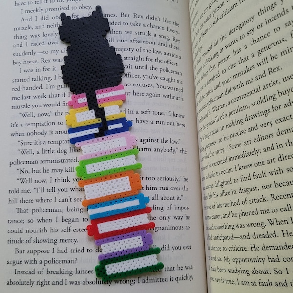Perler Bead Bookmark - Etsy