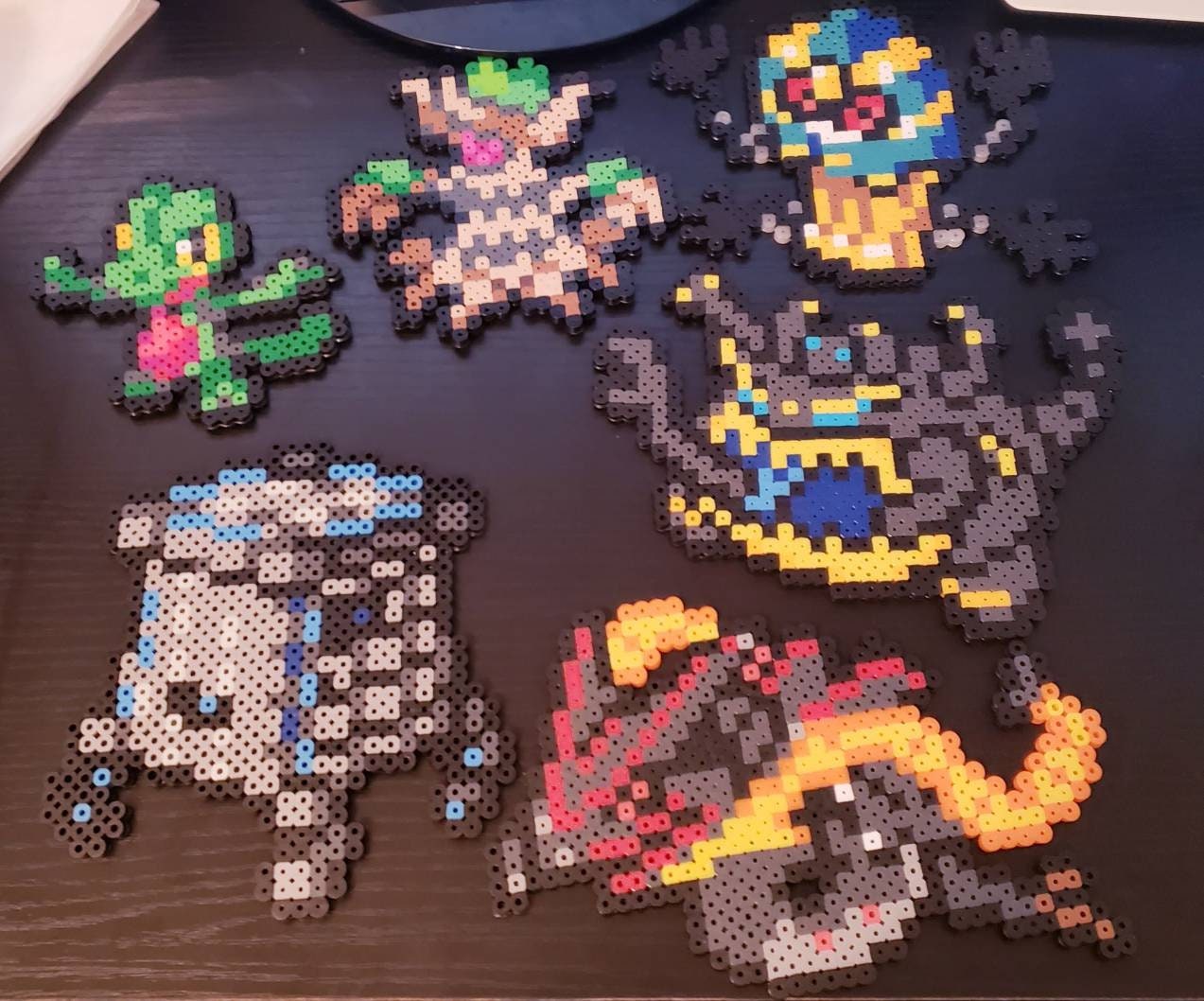 Custom Pokemon Team of 6! (perler Beads/pokemon Sprites) - Etsy