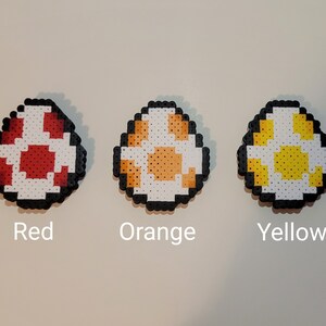 Yoshi Perler Beads | Yoshi 8-bit | Yoshi Egg | 8-bit Gifts | Gamer Gifts | Gamer | 8 Bit Pixel ...