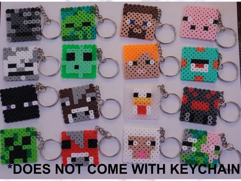 Minecraft Perler Bead DIY Kits | Minecraft DIY Party Favors | Minecraft ...