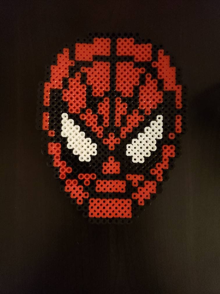 Spiderman Perler Beads - Etsy