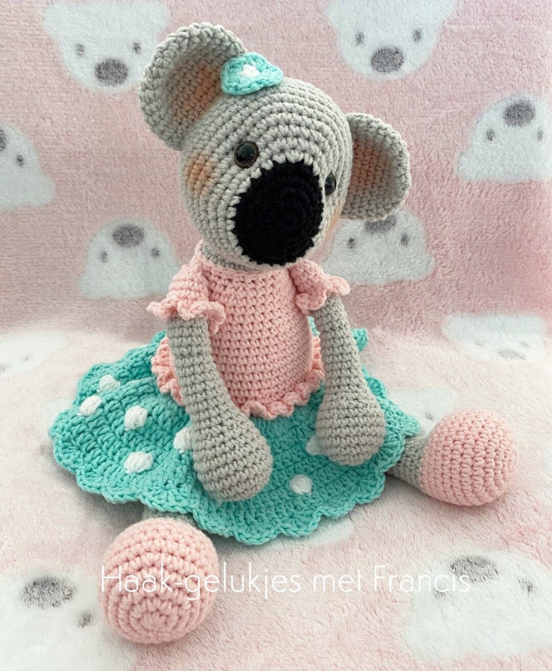 Kelly Koala, Crochet Pattern, Amigurumi Koala Pattern, Crochetpattern ...