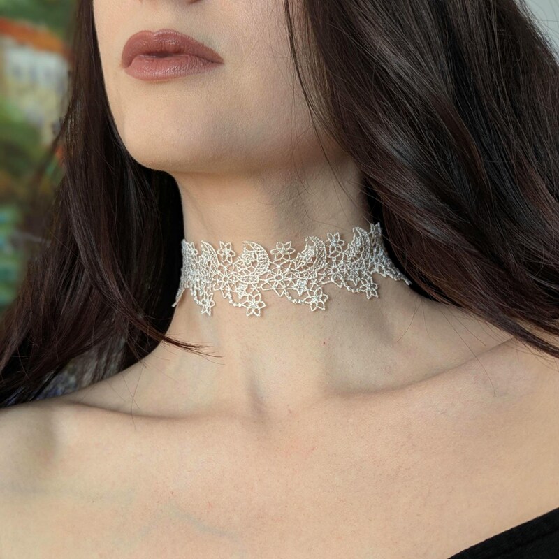 Cream Lace Collar - Etsy