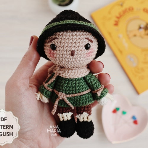 E-book Crochet Pattern Amigurumi the Wicked Witch Elphaba - Etsy