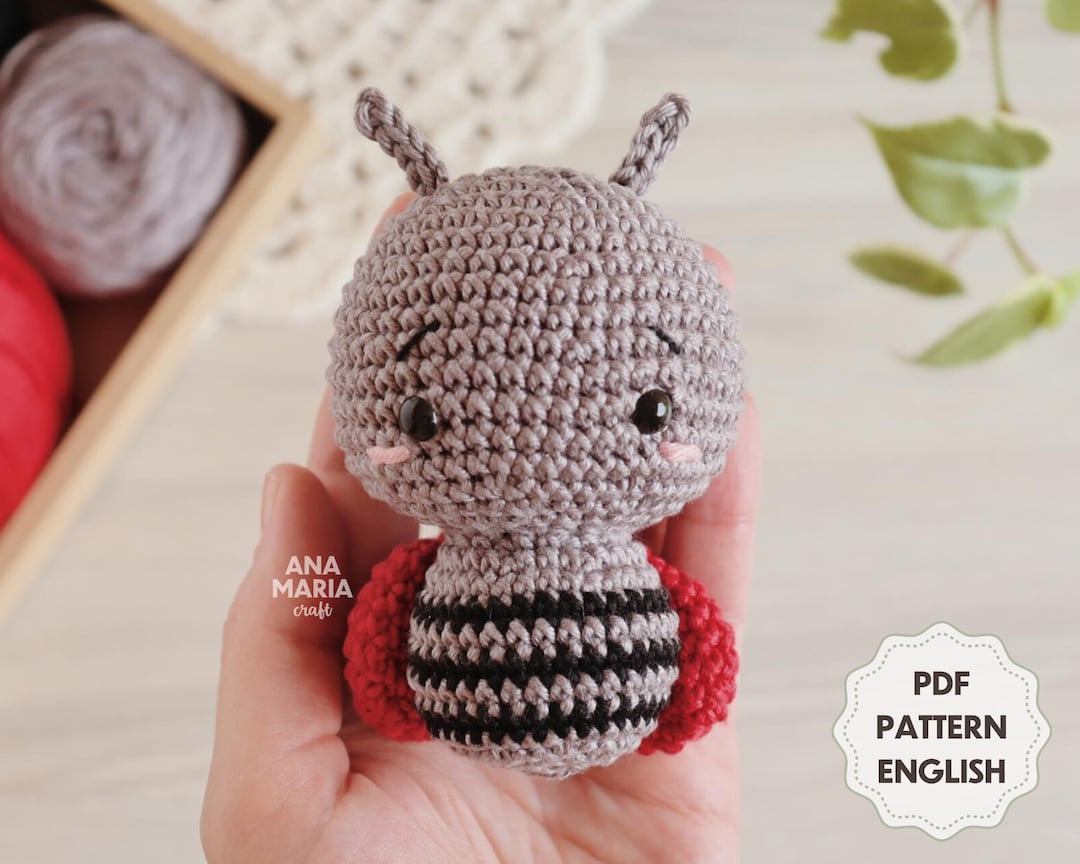 E-book Crochet Pattern Amigurumi Jojo the Ladybug PDF - Etsy