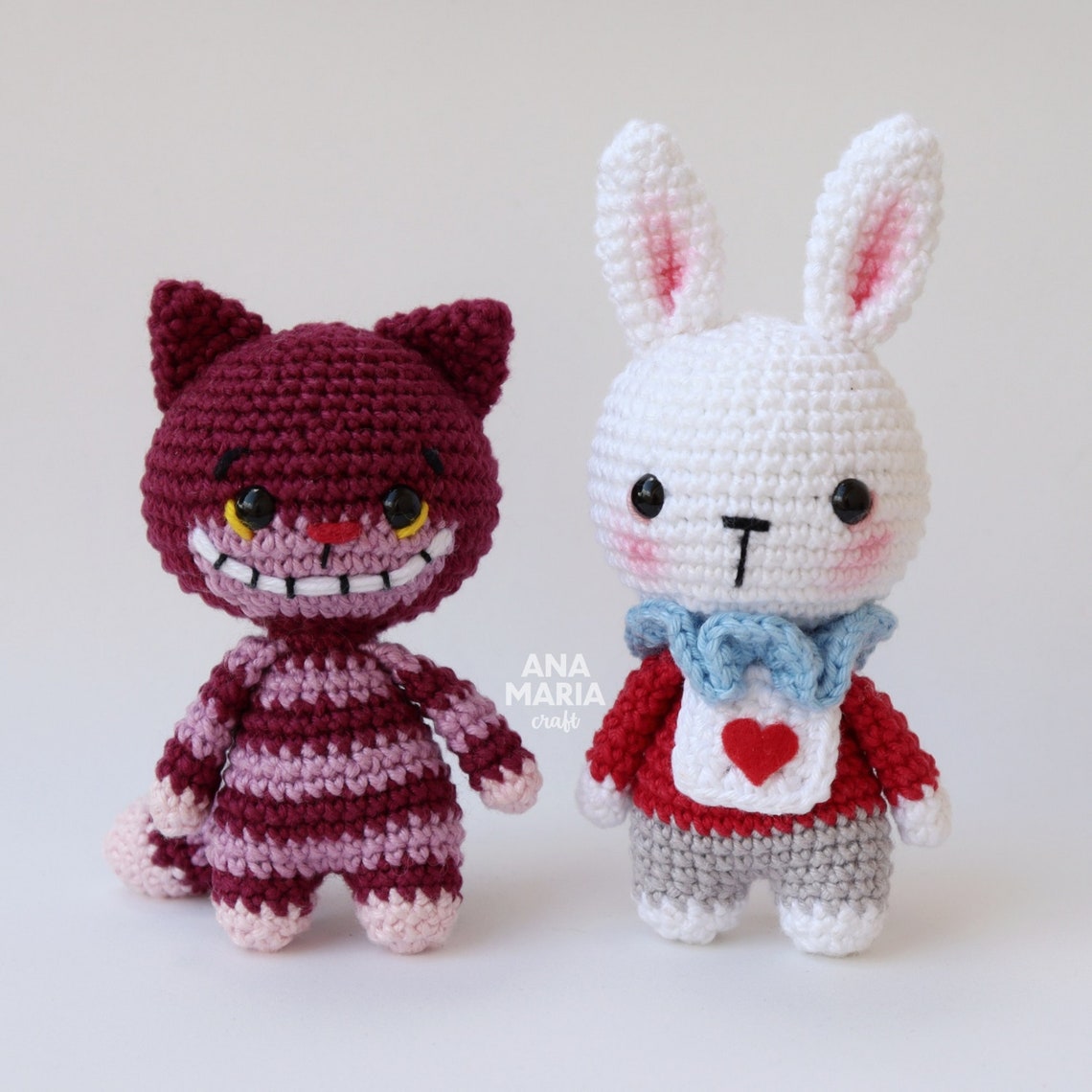 E-book Crochet Pattern Amigurumi PDF Pack White Rabbit and - Etsy