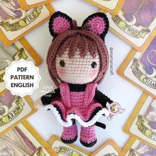 Kero Chan Sakura Cardcaptor Crochet Pattern - Etsy Canada