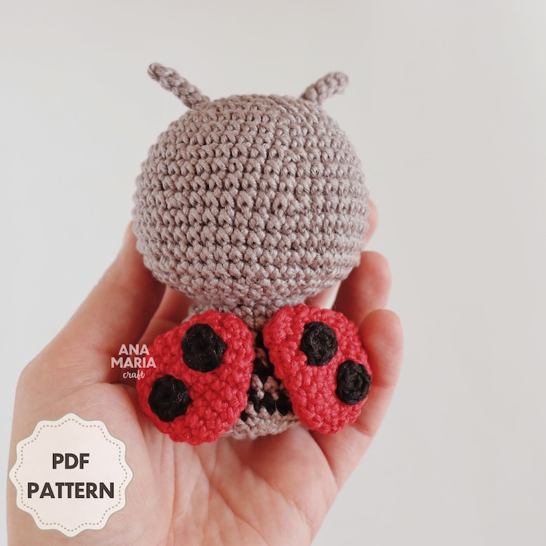 E-book Crochet Pattern Amigurumi Jojo the Ladybug PDF - Etsy