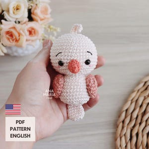 E-book Crochet Pattern Amigurumi - Ceci, the Little Bird Keychain - PDF - Etsy