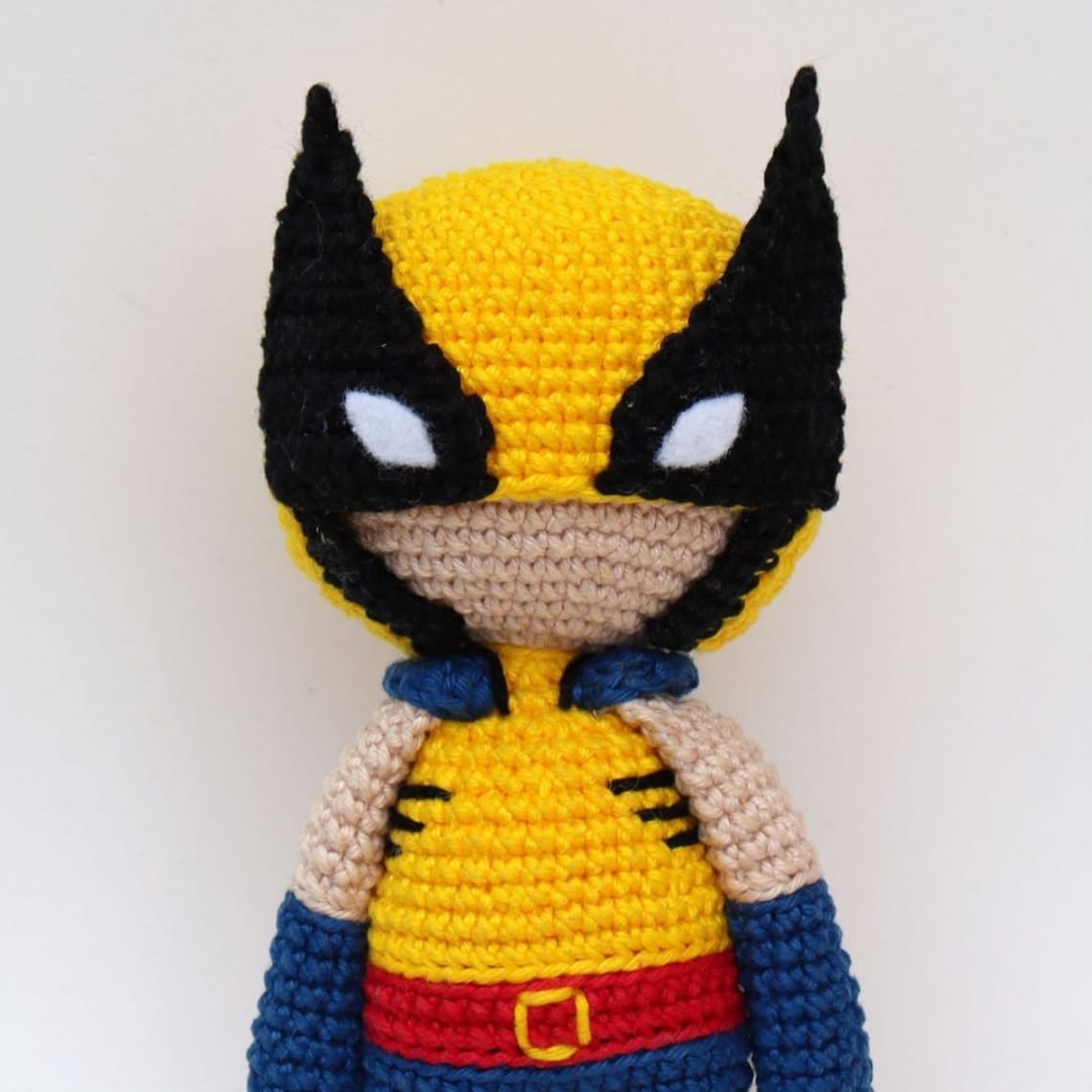 E-book Amigurumi Crochet Pattern Wolverine X-men PDF english - Etsy