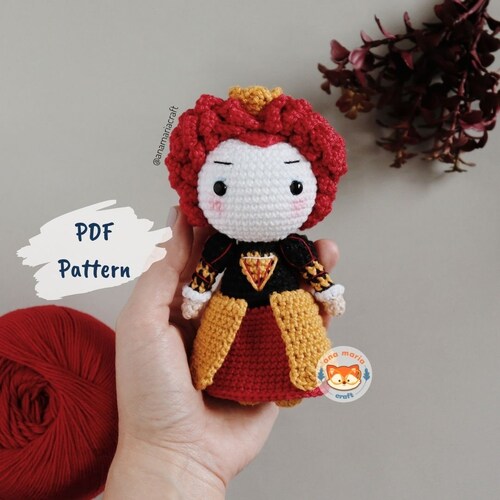 Alice in Wonderland's Mome Rath Crochet PATTERN | Etsy