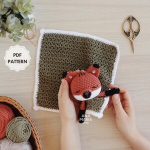 Crochet Amigurumi Pattern Bundle: Fox Maned Wolf Amigurumi, Baby Lovey ...