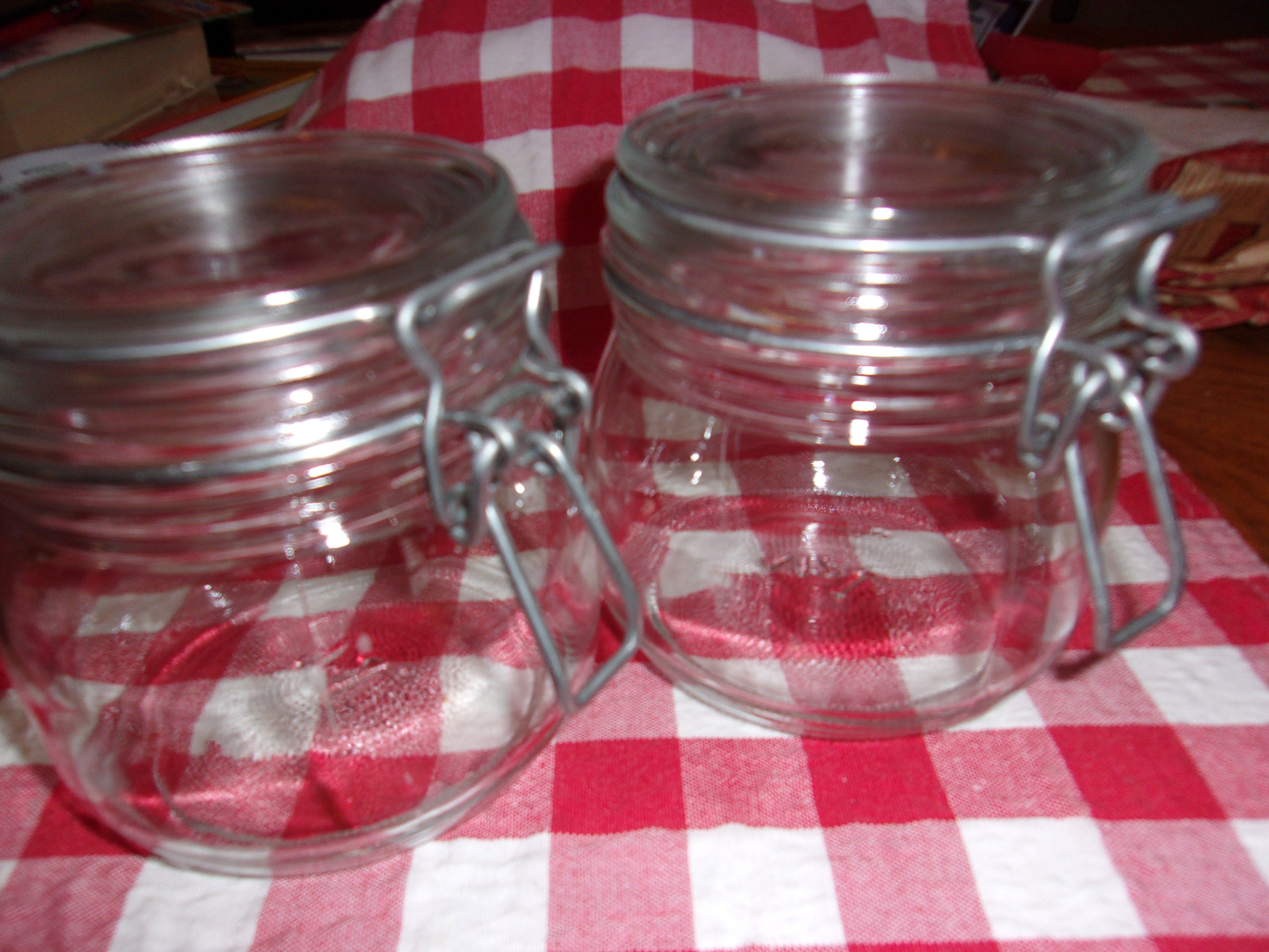 2 ARC France Bail Wire Jars - Etsy