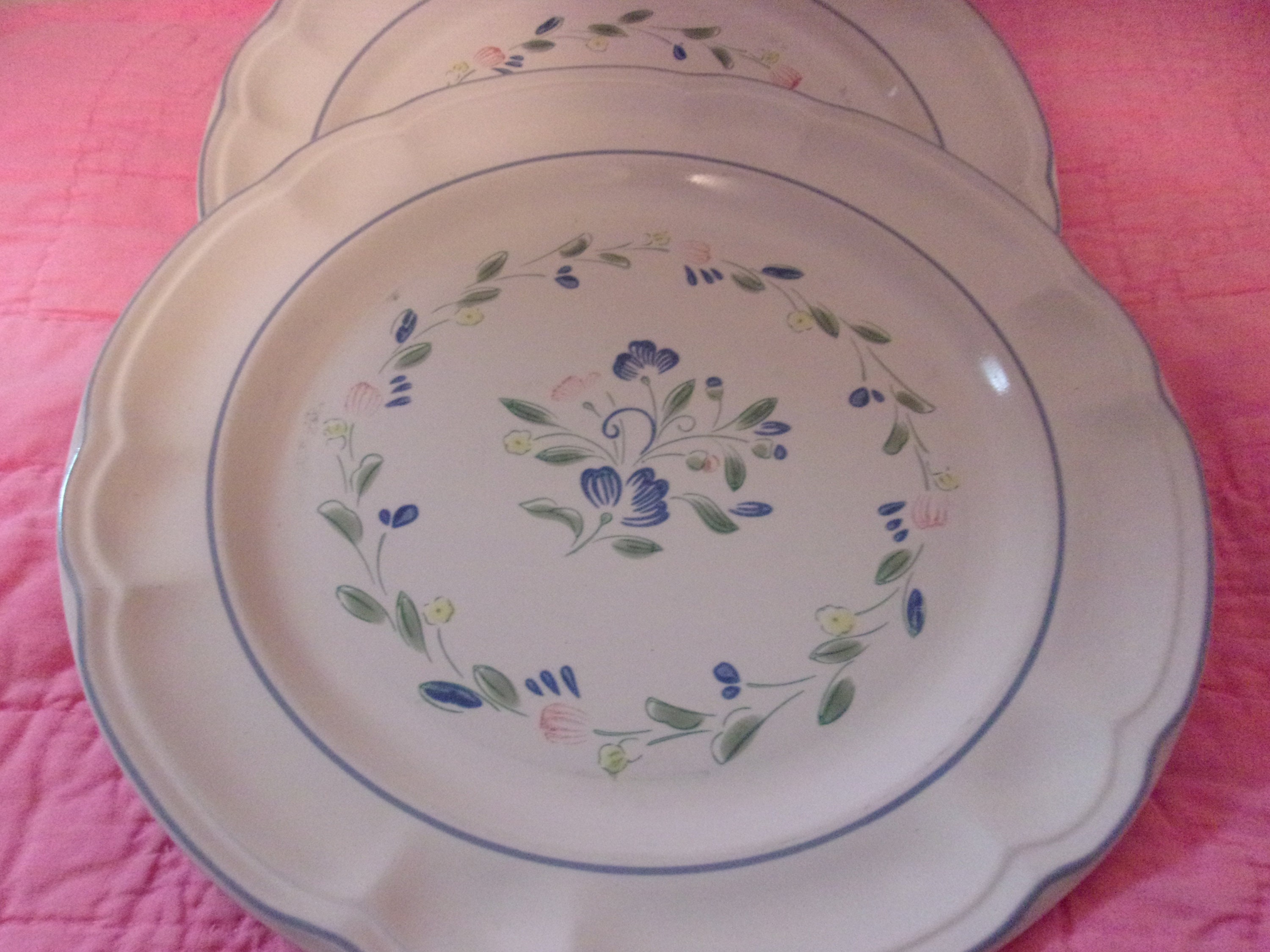 Floral Expressions Plates - Etsy
