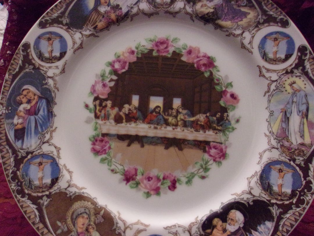 Last Supper Plate - Etsy
