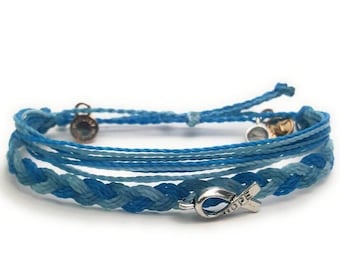 Prostate Cancer Awareness Bracelet Waterproof and Adjustable - Etsy