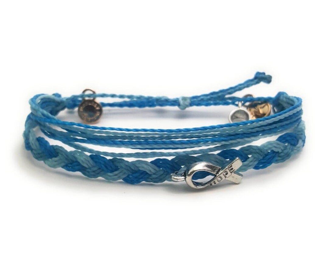 Prostate Cancer Awareness Bracelet by Mabuhay Bracelets® - Etsy