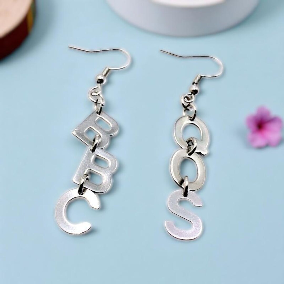 QOS BBC Earrings 100% Stainless Steel - Etsy