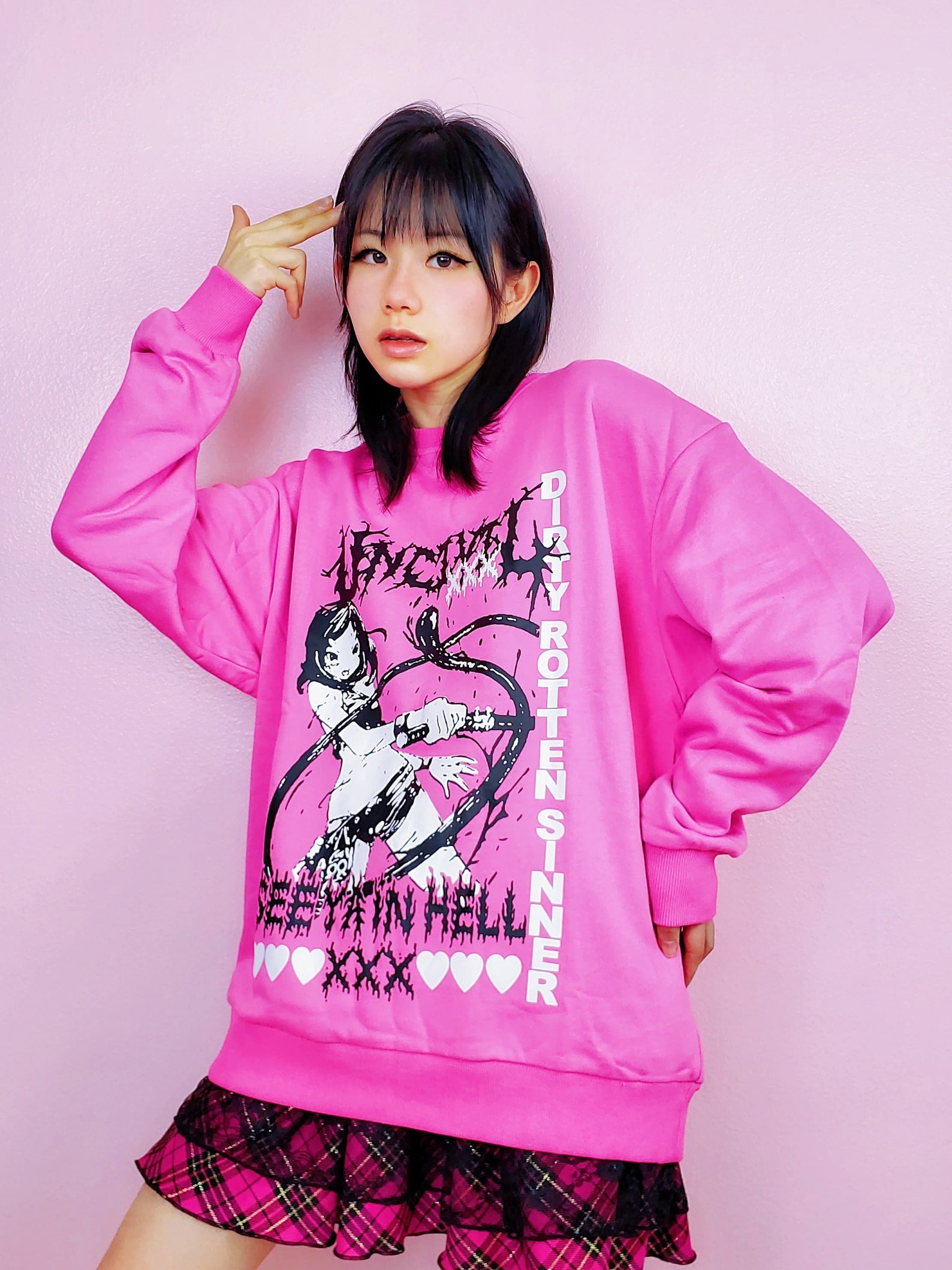 Hentai Sm Sweater Xxx Jfashion Kawaii Harajuku Free Shipping Etsy