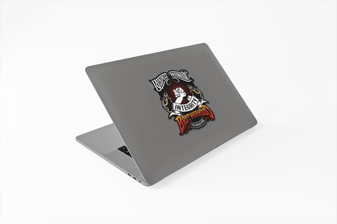 The Bikers Code Brotherhood 7 Inch Vinyl Decal for Cars - Etsy