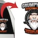 Grumpy Old Bikers Club 7 Inch Vinyl Decal for Cars, Trucks, Motorcycles ...