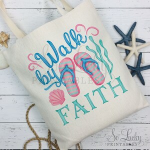 Walk by Faith Painted Printable Sublimation Design Digital Download PNG ...