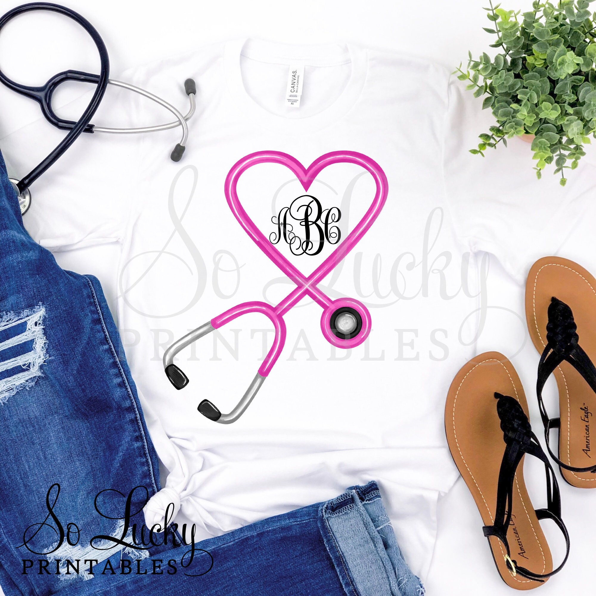 Medical Elements Painted Printable Sublimation Design | Etsy