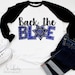 Back the Blue Police Officer Watercolor Printable Sublimation Design ...