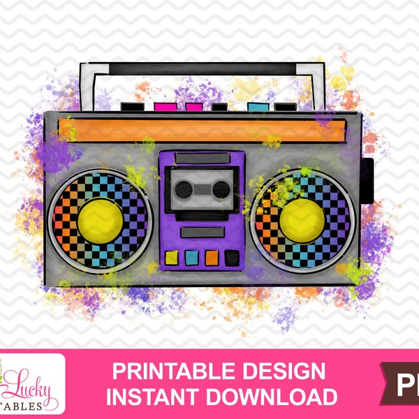 Boom Box Png - Etsy
