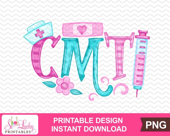 CMT Painted Printable Sublimation Design Digital Download | Etsy