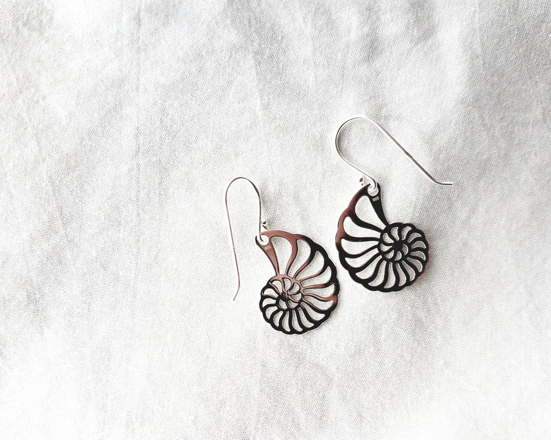 Earrings With Shell, 925 Sterling Silver, Gift for Woman, Earrings ...