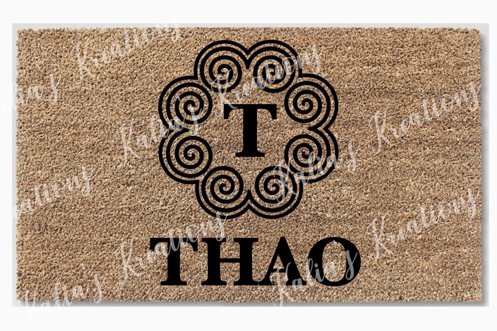 Personalized Hmong Clan Name Mats - Etsy