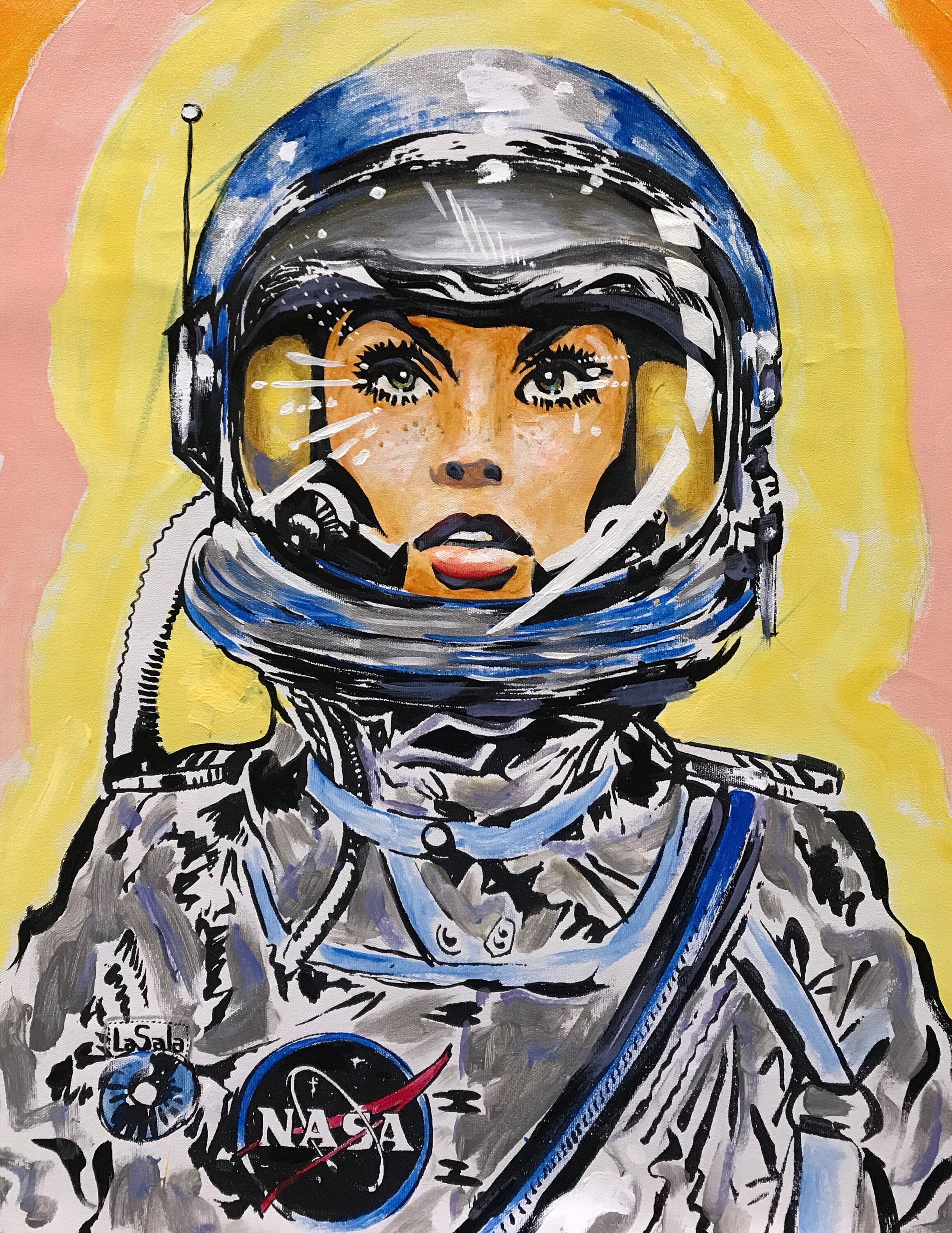 Astronaut Self Portrait