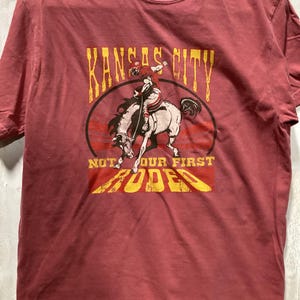Kansas City, KC Not Our First Rodeo, Chiefs Player Rough Riding, KC ...