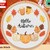 Hello Autumn Cross Stitch Pattern Fall Leaves & Pumpkins Easy Counted ...