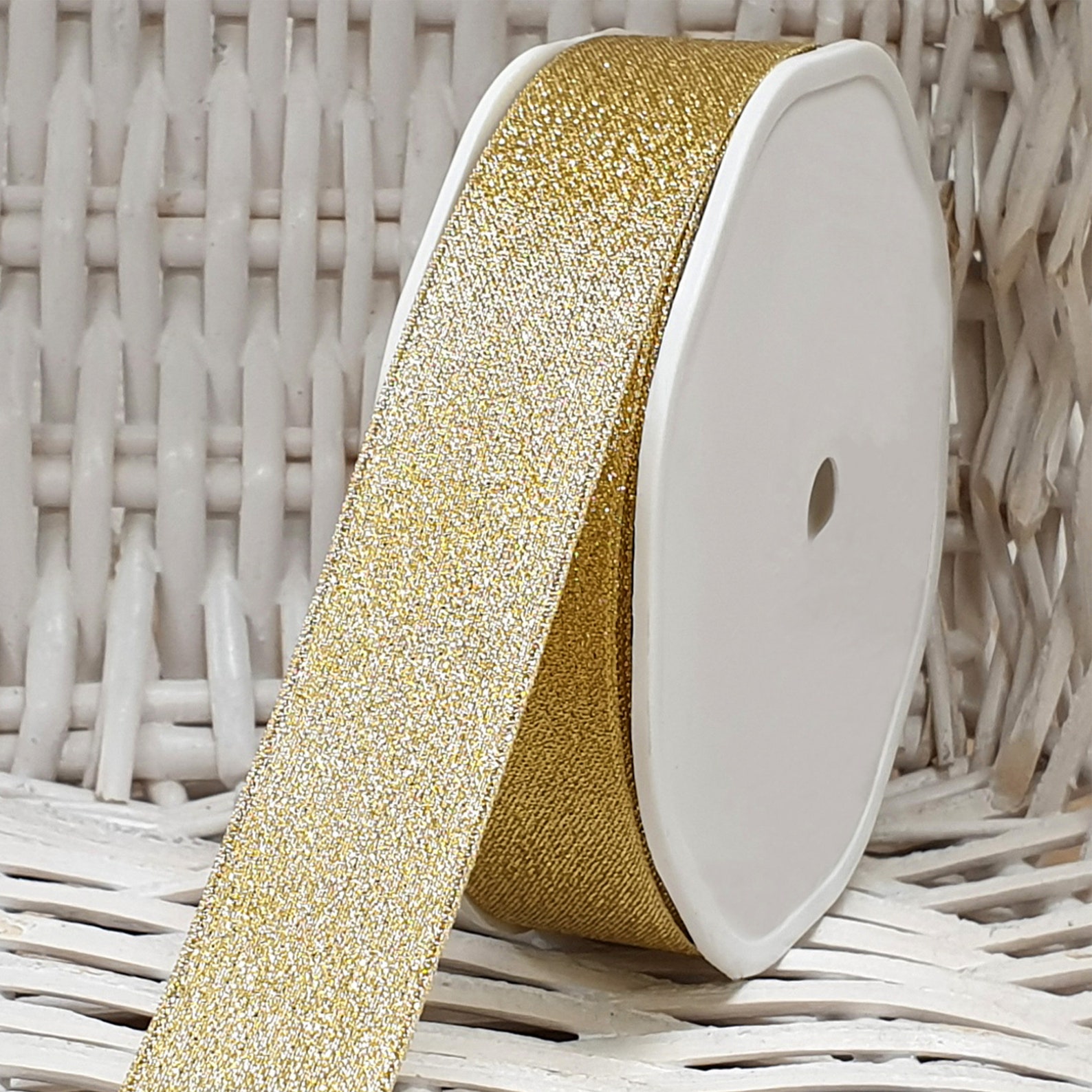 Glitter Ribbon Gold/silver Small-large Craft Gift Wrap Wedding | Etsy UK