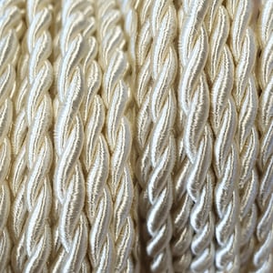4.5mm Satin Rope Jewellery Cord Soutache Braid Thread Rope String Craft ...