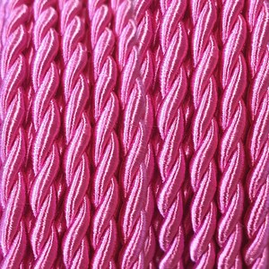 4.5mm Satin Rope Jewellery Cord Soutache Braid Thread Rope String Craft ...