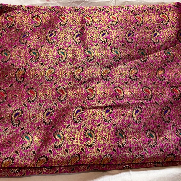 Jamawar Fabric - Etsy